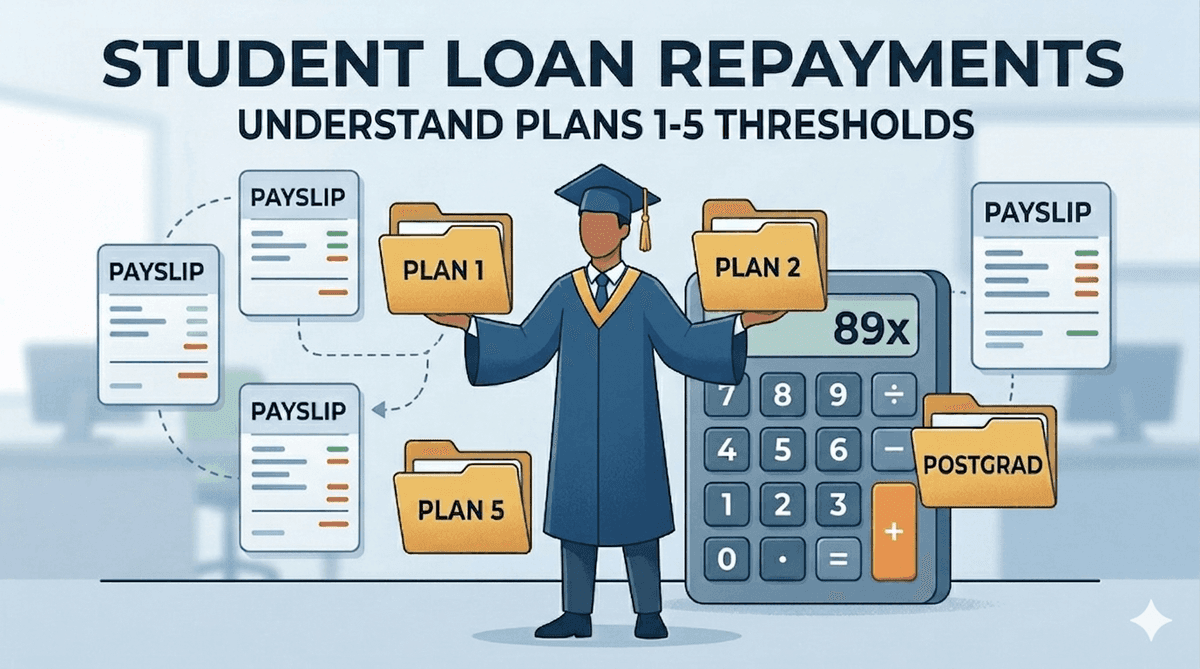 Student Loan Repayment Thresholds 2026/27: How Much You Actually Pay